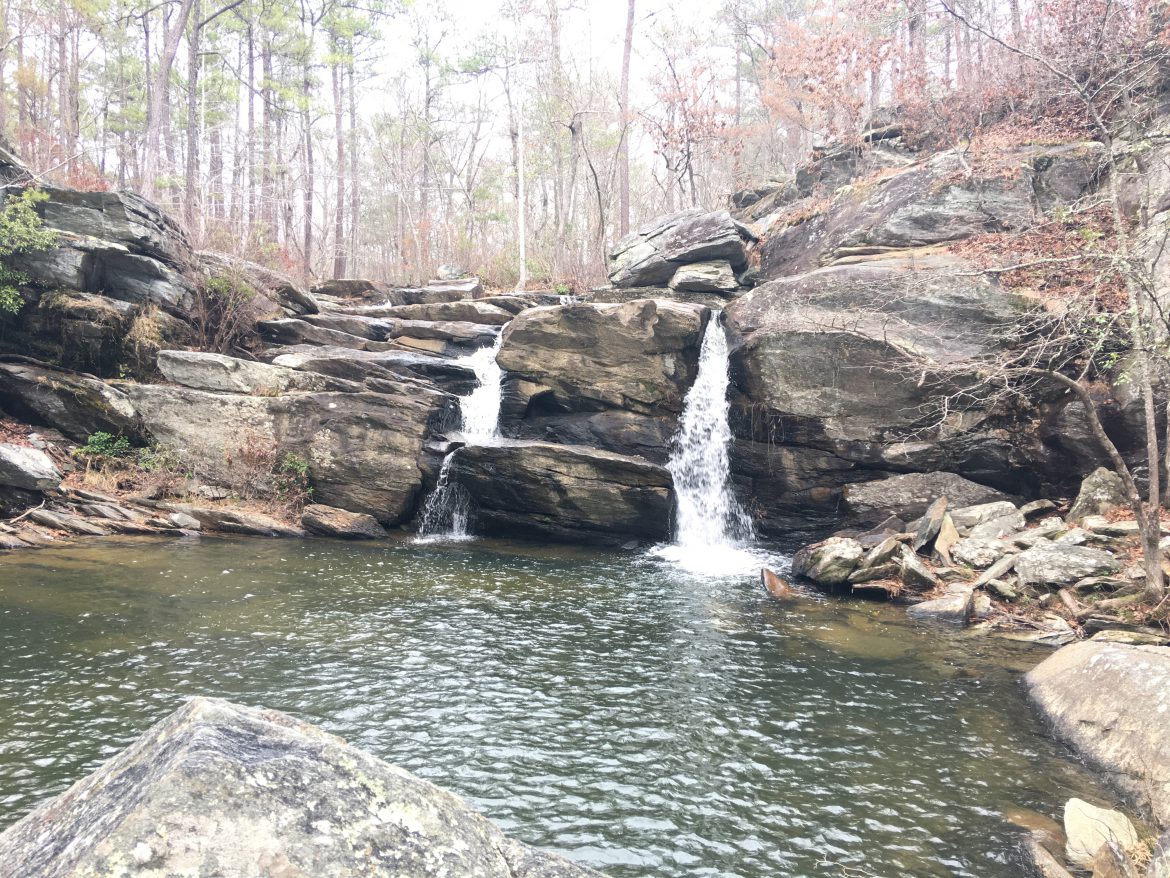 Cheaha Falls – Where the road leads